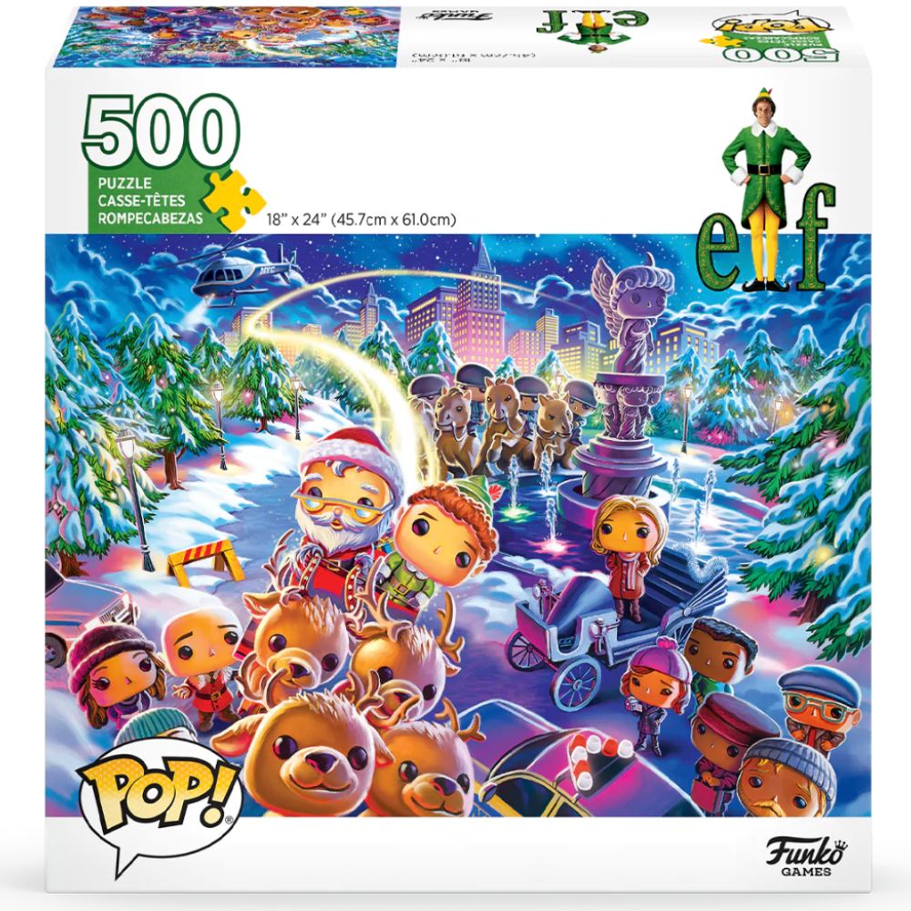 Pop Puzzles: Elf 500 Piece Puzzle by Funko Canada | RetroFestive.ca