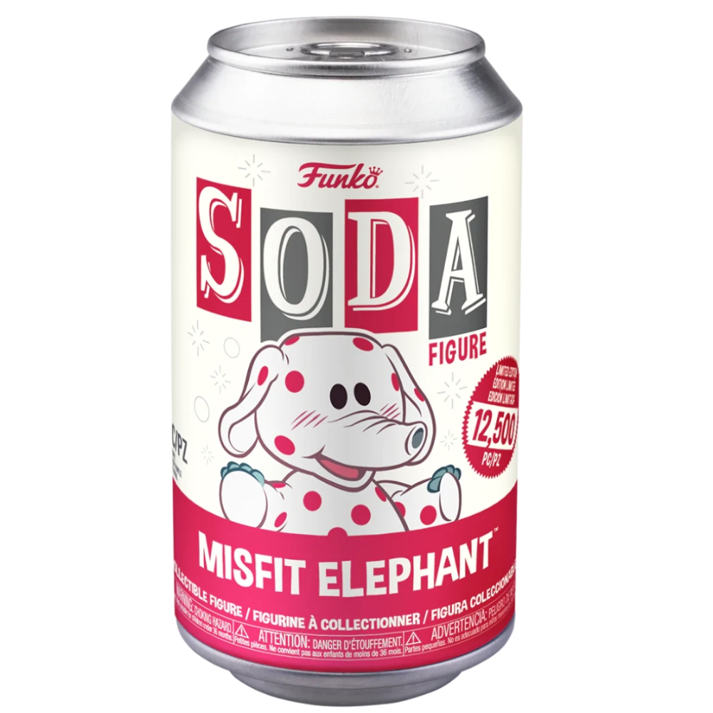 Funko Vinyl Soda: Rudolph Misfit Elephant 65943 Canada | RetroFestive.ca