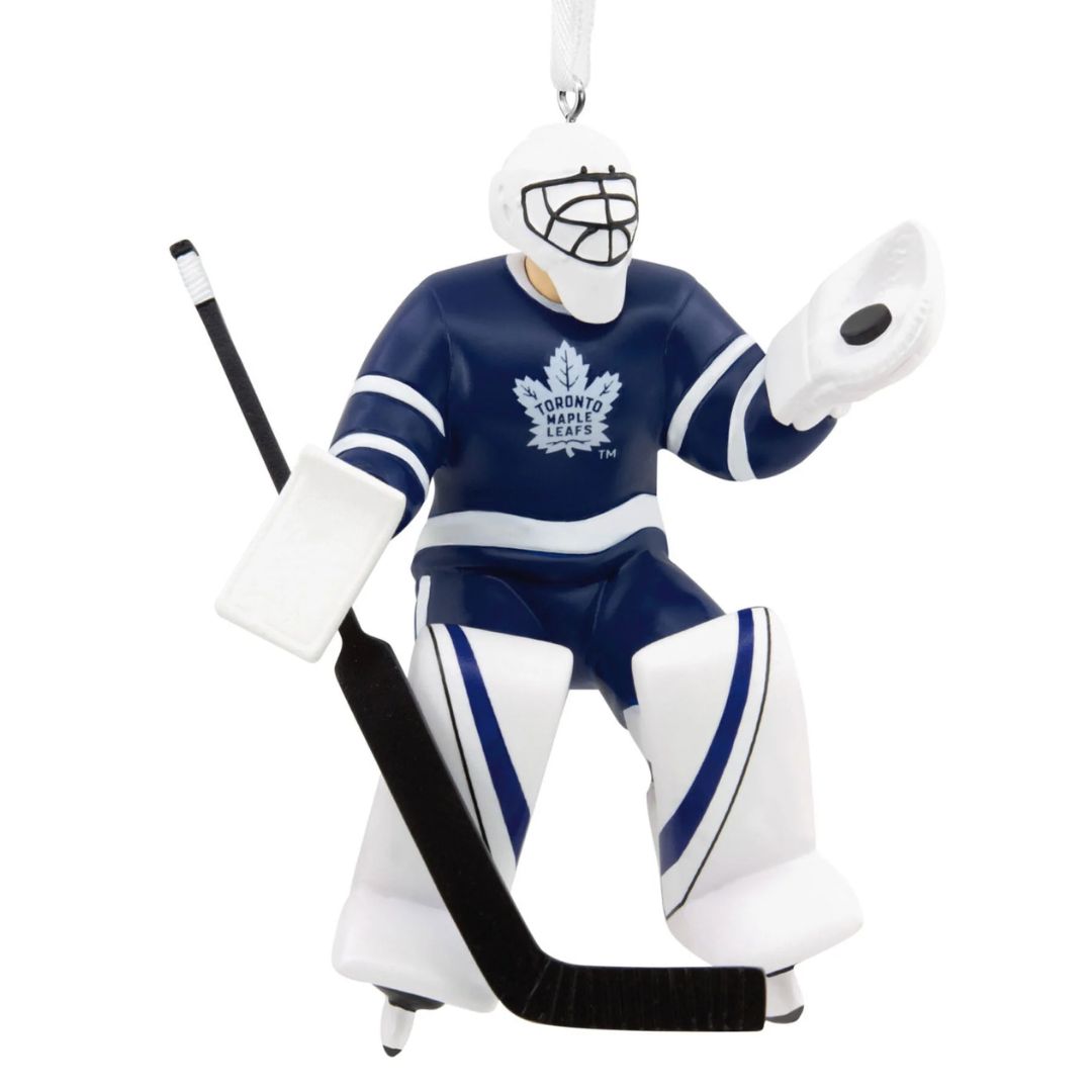Toronto Maple Leafs Goalie Ornament by Hallmark - RetroFestive.ca