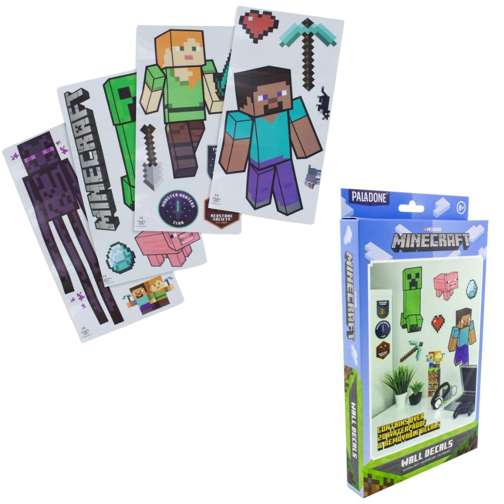 Minecraft Wall Decals Canada | RetroFestive.ca