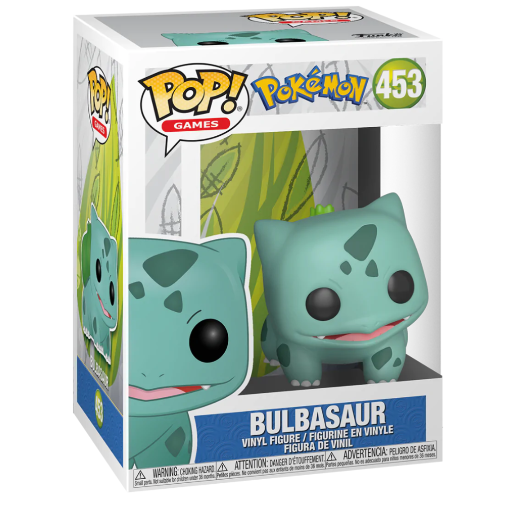 Pop! Gaming: Bulbasaur Pokemon Funko Figure 36237 Canada | RetroFestive.ca