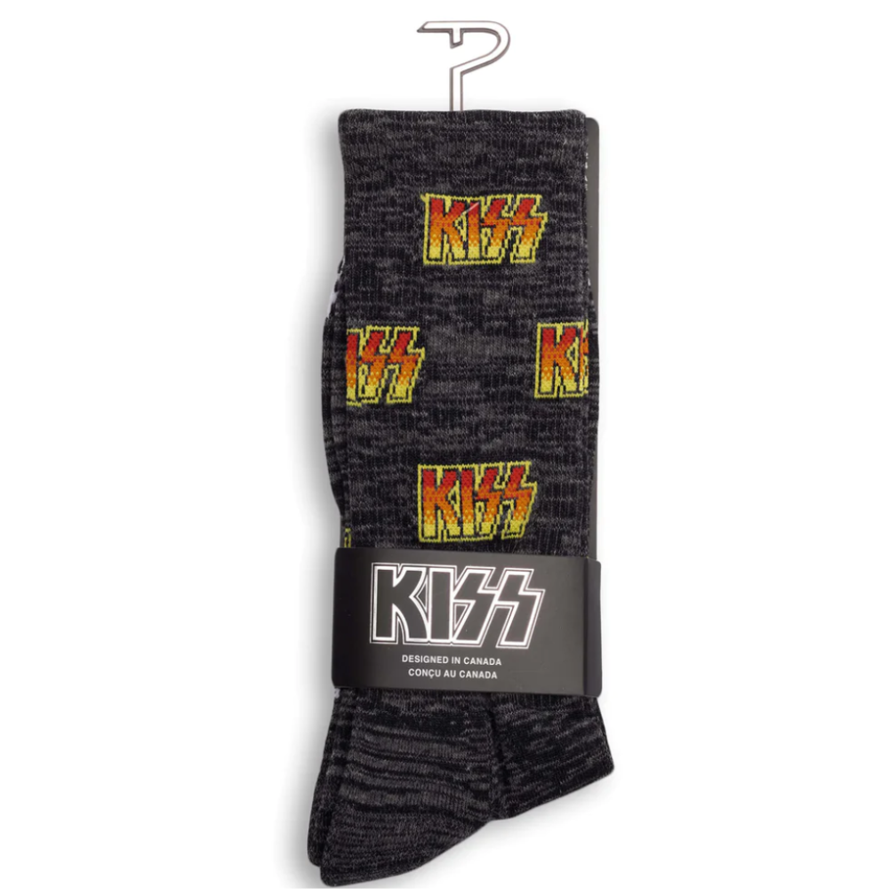 KISS Logo Crew Socks Canada | RetroFestive.ca