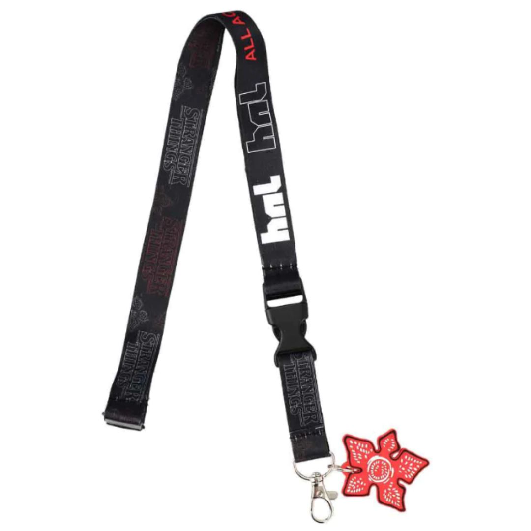 Stranger Things Dr. Brenner Lanyard and Rubber Charm - RetroFestive.ca