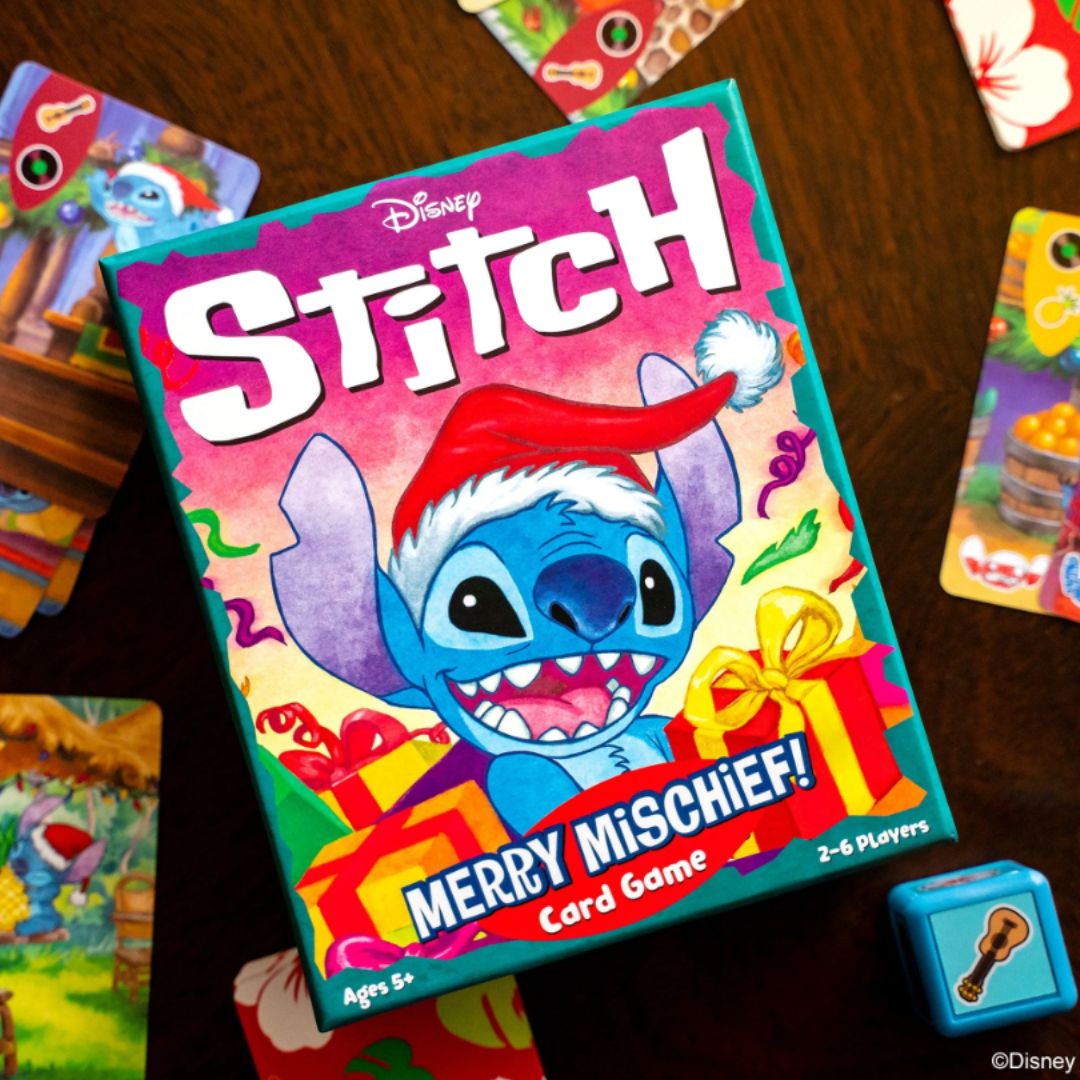 Disney Lilo & Stitch Merry Mischief Holiday Card Game - RetroFestive.ca