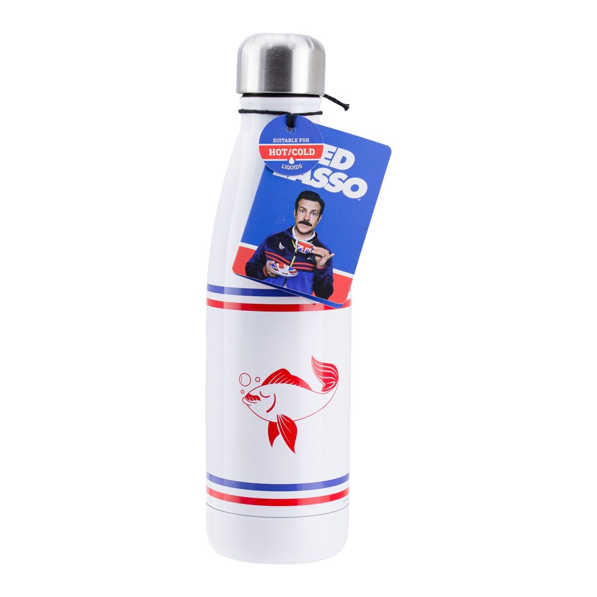 Ted Lasso Be a Goldfish Stainless Steel Water Bottle - RetroFestive.ca
