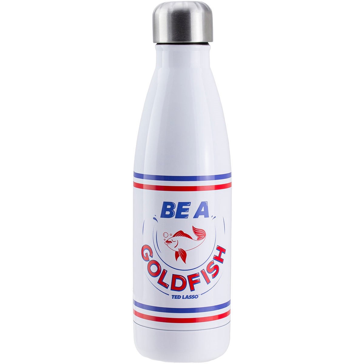 Ted Lasso Be a Goldfish Stainless Steel Water Bottle - RetroFestive.ca