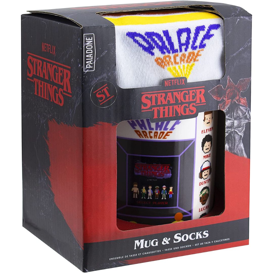 Stranger Things Mug & Socks Set - RetroFestive.ca