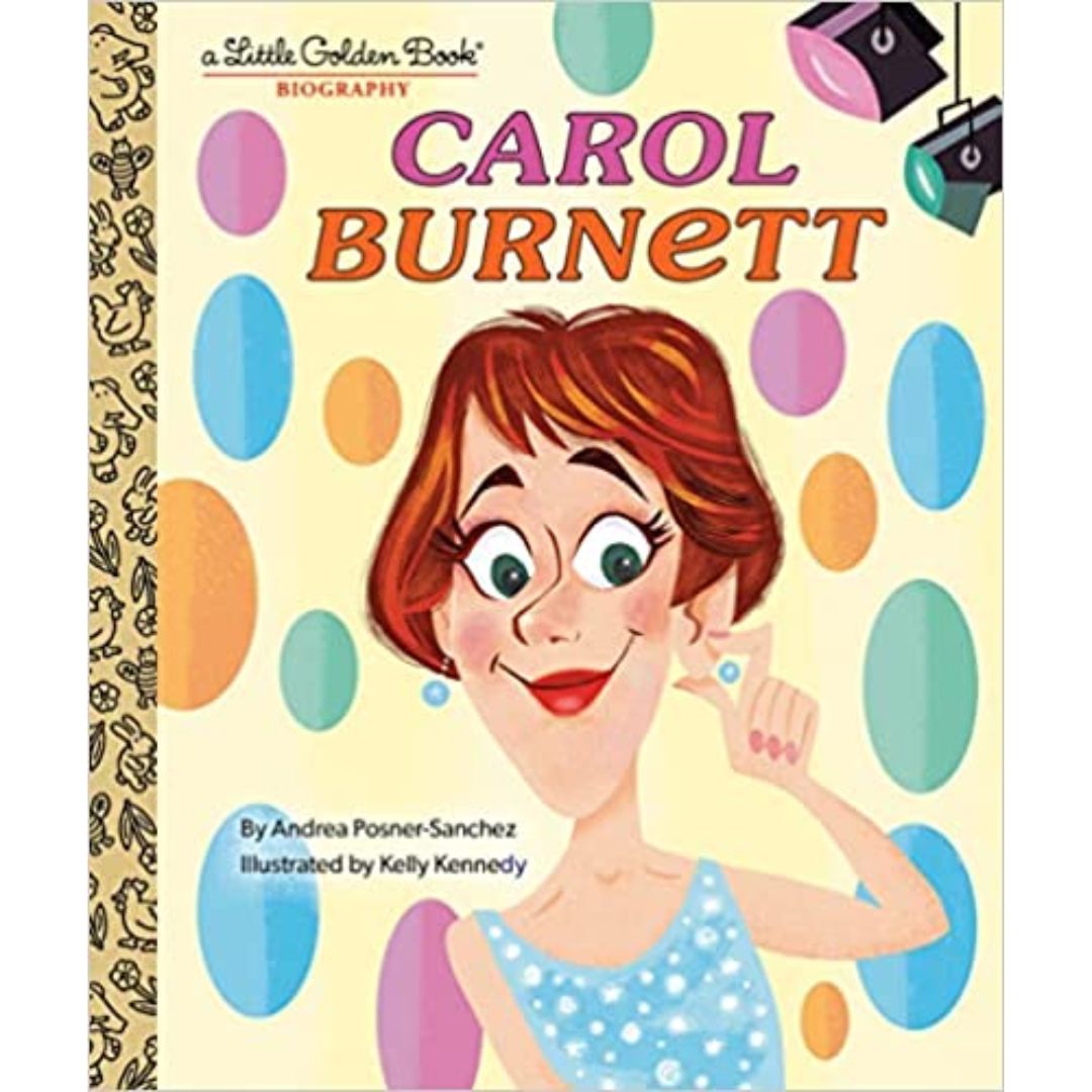 Carol Burnett Biography Little Golden Book - RetroFestive.ca