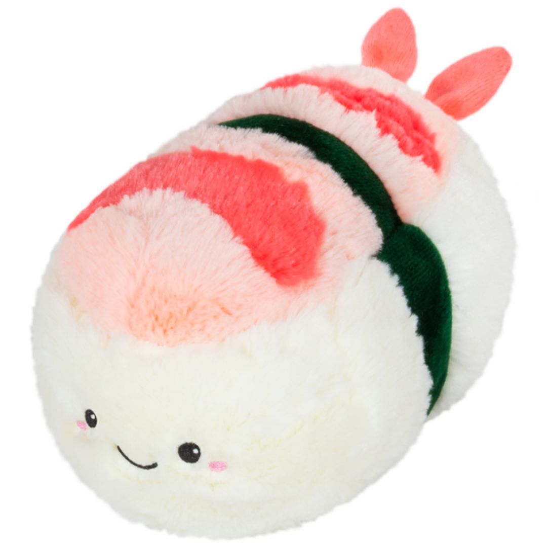 Shrimp Sushi Snugglemi Snackers Plush by Squishable - RetroFestive.ca