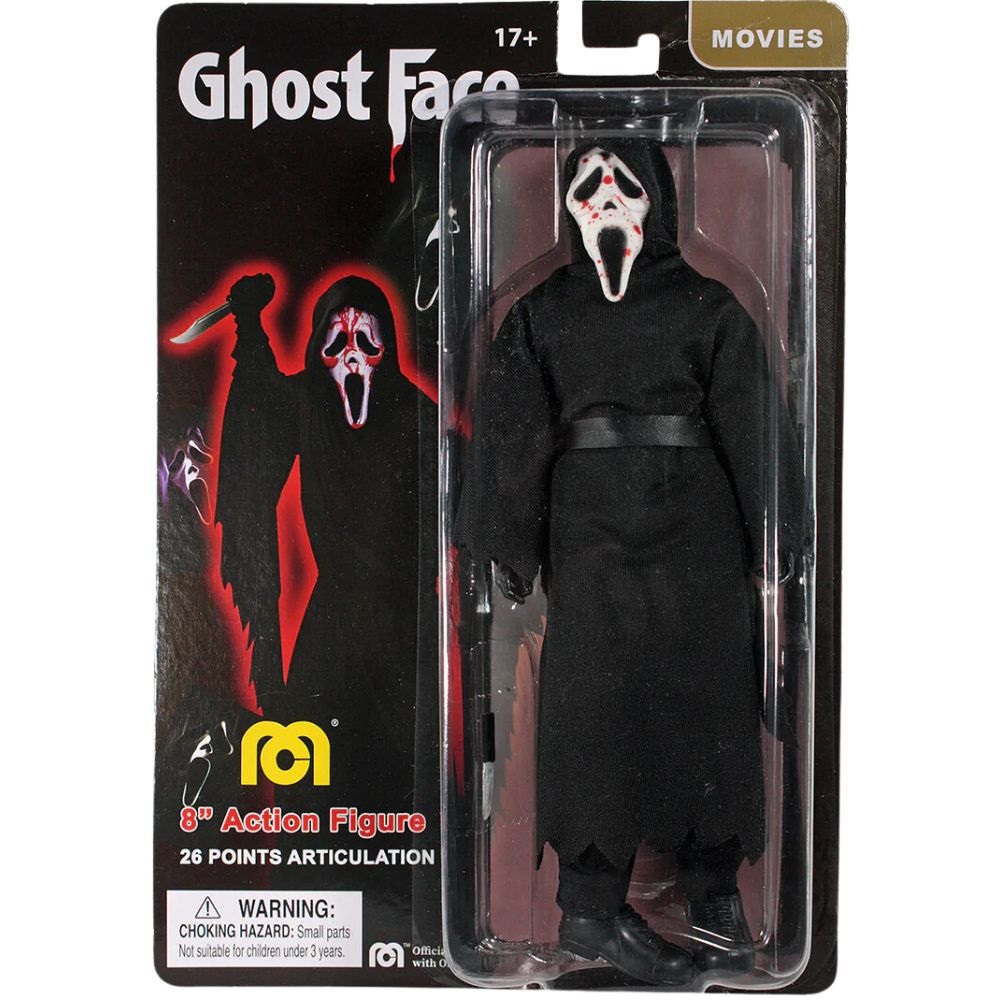 Scream Ghostface 8" Retro Action Figure by Mego Canada | RetroFestive.ca