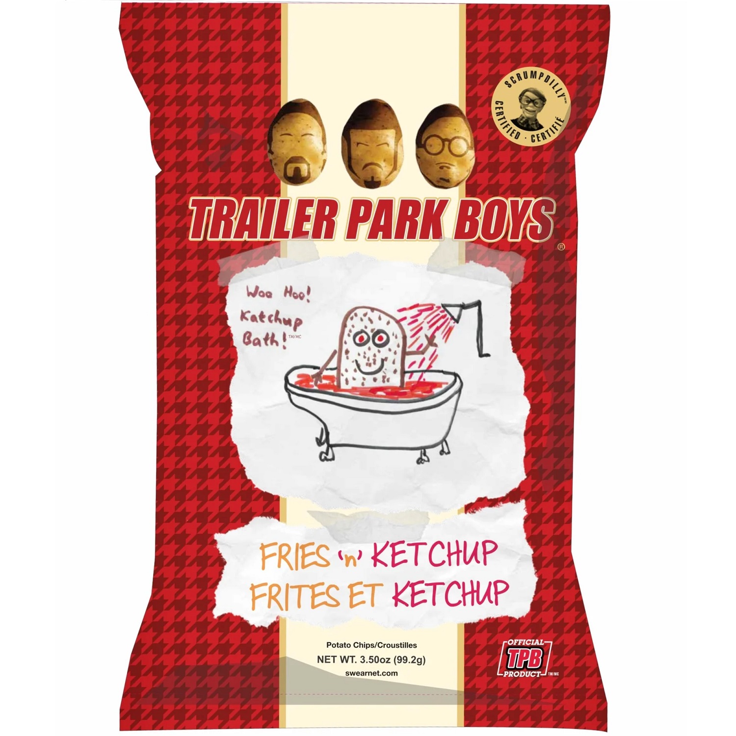 Trailer Park Boys Fries 'n' Ketchup Potato Chips - RetroFestive.ca