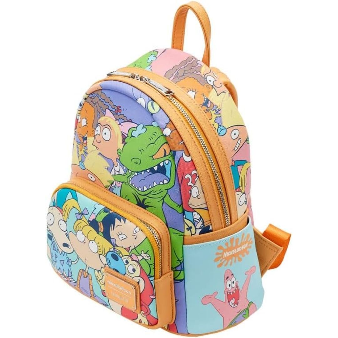 Nickelodeon Nick 90s Colour Block Backpack by Loungefly - RetroFestive.ca