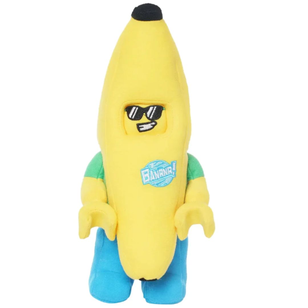 Lego Banana Guy Small 9-Inch Plush Toy - RetroFestive.ca