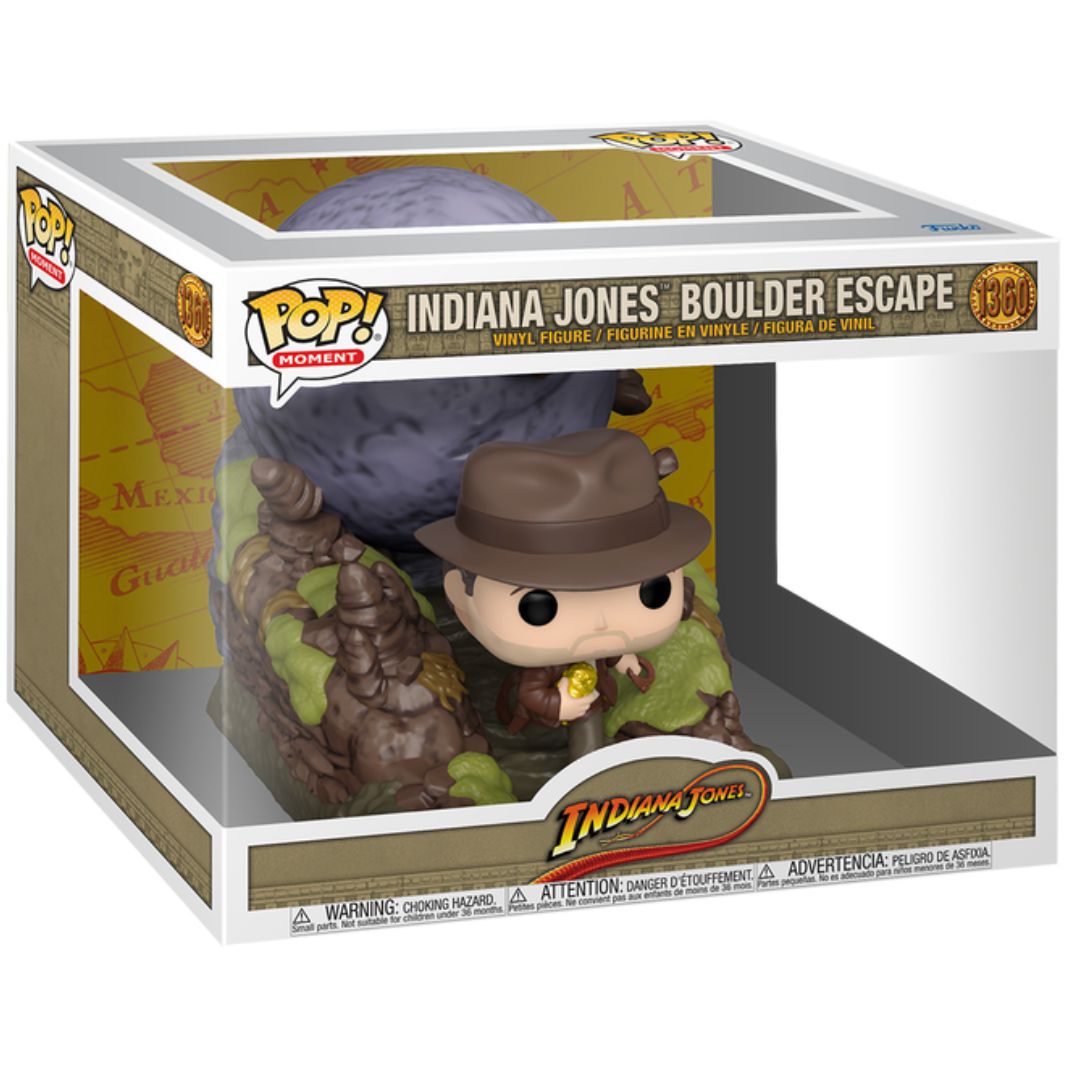 Pop! Movie Moment: Indiana Jones Boulder Escape - RetroFestive.ca