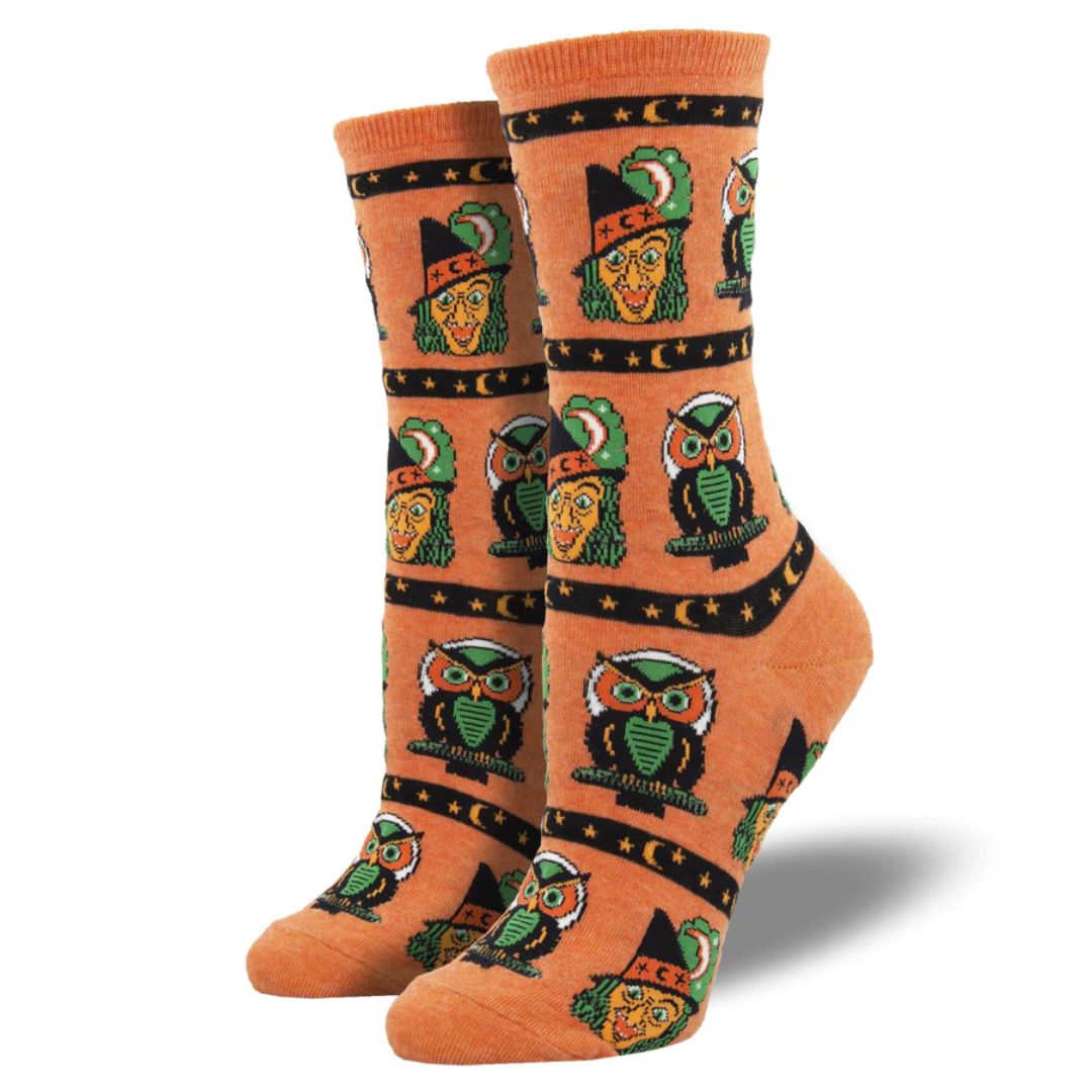 Witchcraft Wonders Socks for Women by Socksmith - RetroFestive.ca