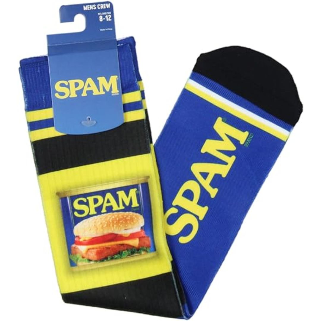SPAM Sublimated Socks by Bioworld - RetroFestive.ca