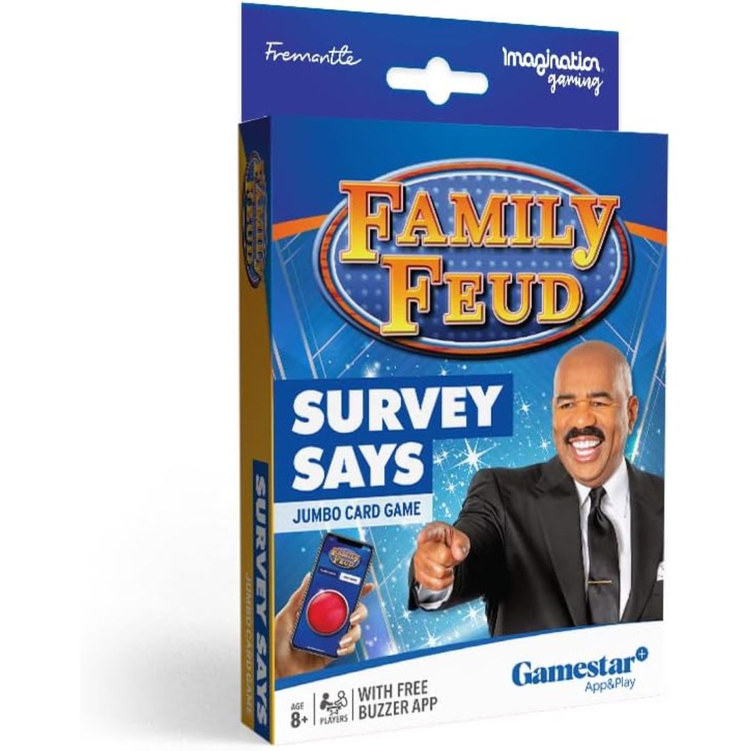 Family Feud Jumbo Card Game - RetroFestive.ca