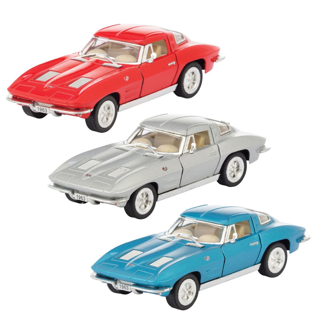 Die-Cast Corvette Sting Ray 63' - RetroFestive.ca