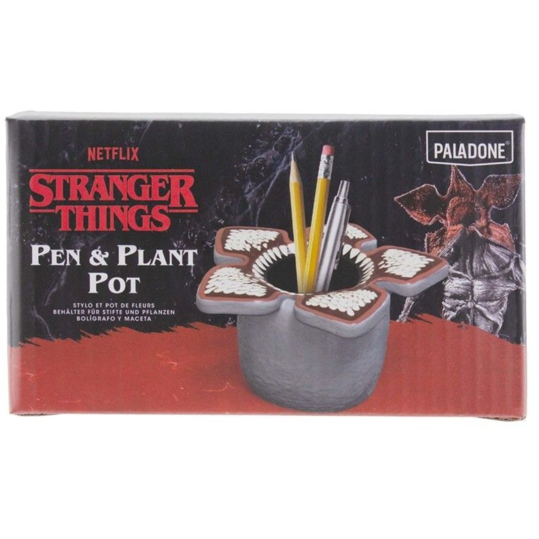 Stranger Things Pen and Plant Pot - RetroFestive.ca