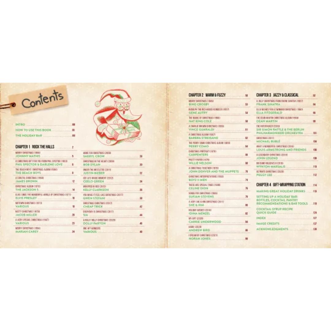 A Booze and Vinyl Christmas Book - RetroFestive.ca