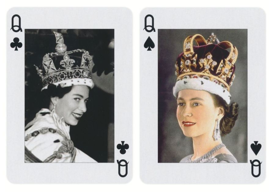 Queen Elizabeth II Playing Cards - RetroFestive.ca