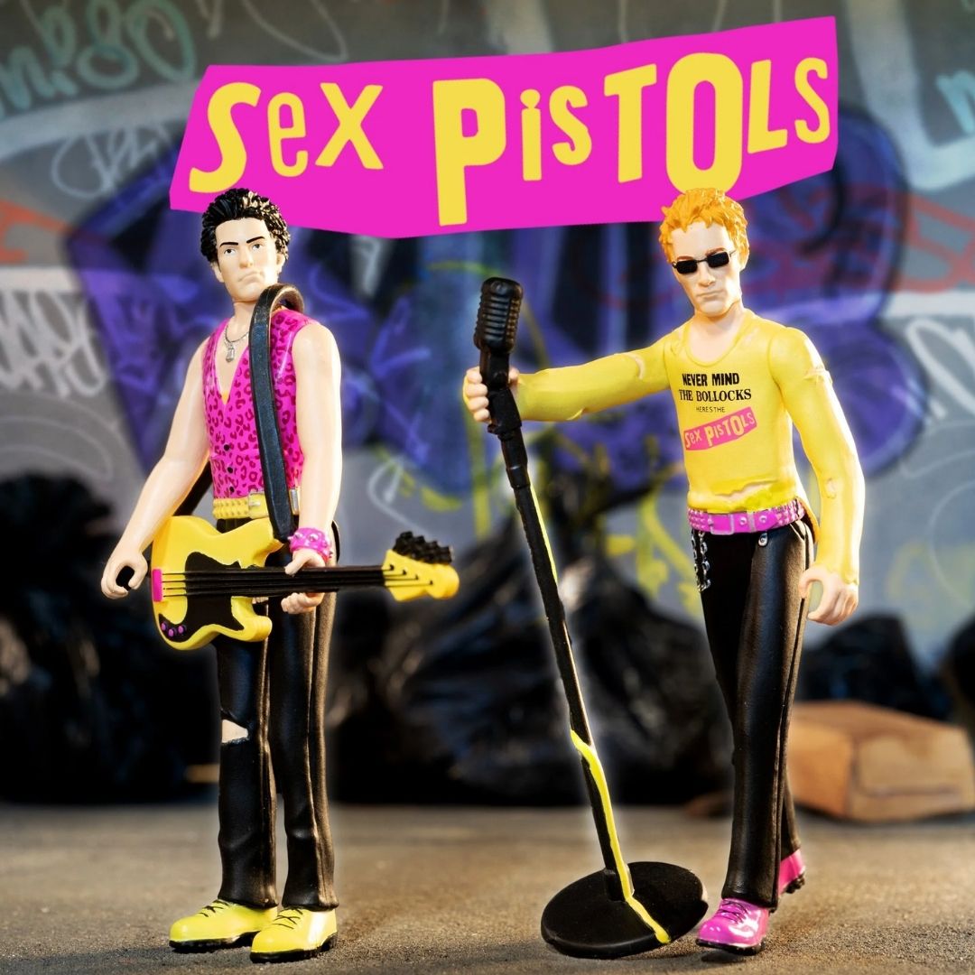 Sex Pistols Reaction Figures Wave 2 Johnny Rotten Retrofestive Ca