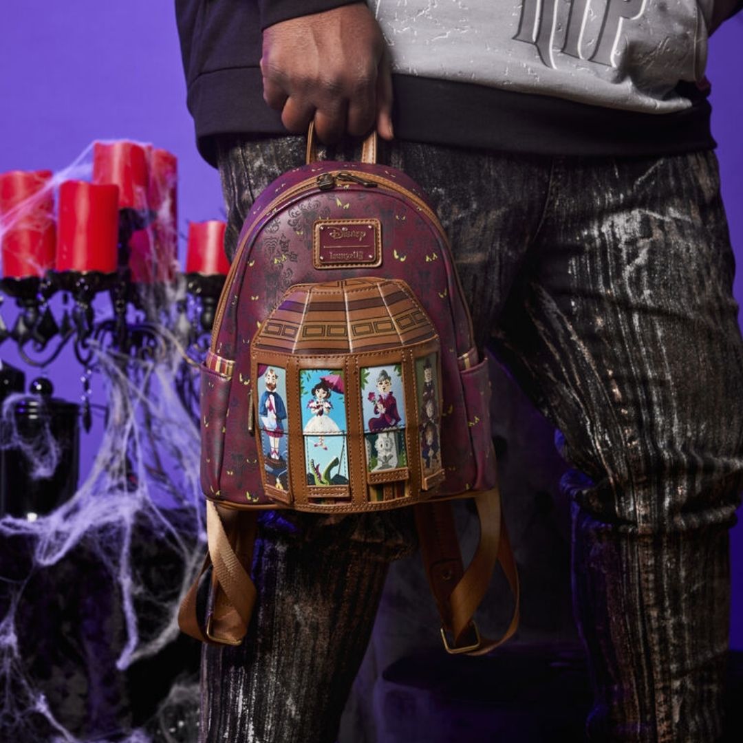 Disney Haunted Mansion Moving Portraits Backpack by Loungefly ...