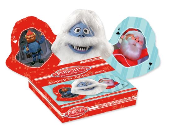 Rudolph-Shaped Playing Cards - RetroFestive.ca