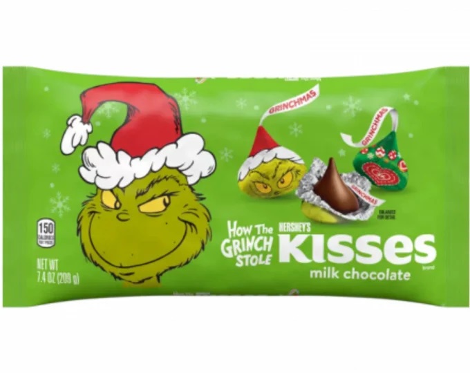 How The Grinch Stole Christmas Hershey's Kisses in Bag - RetroFestive.ca