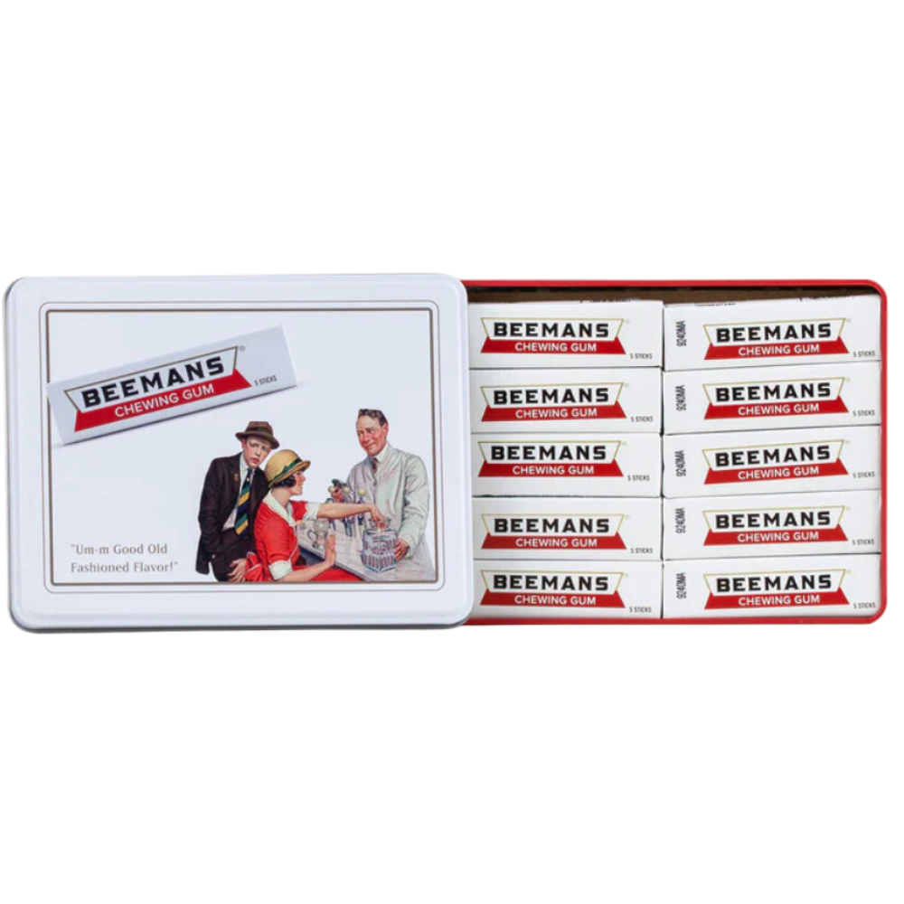 Beemans Chewing Gum in Nostalgic Gift Tin Canada | RetroFestive.ca