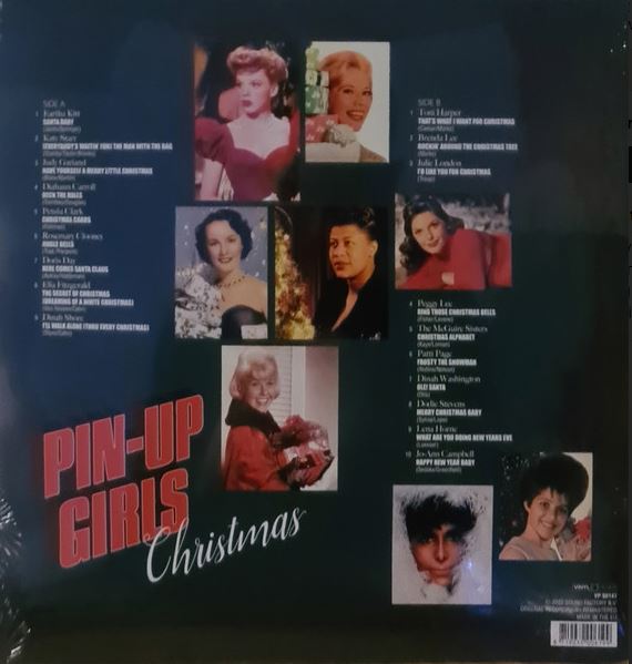 Pin-Up Girls Christmas (Transparent Red Vinyl) - RetroFestive.ca