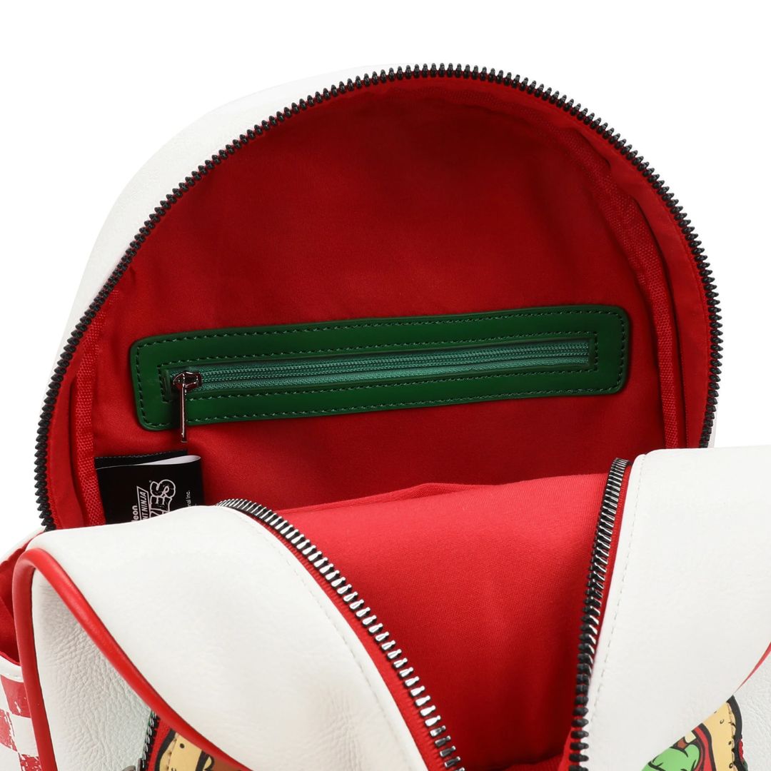 Teenage Mutant Ninja Turtles Pizza Box Mini Backpack - RetroFestive.ca