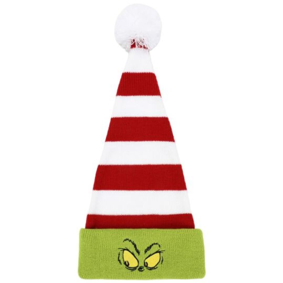 The Grinch Striped Santa Hat - RetroFestive.ca