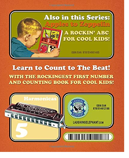 One, Two, Three O'Clock, Rock: A First Number Book for Cool Kids ...