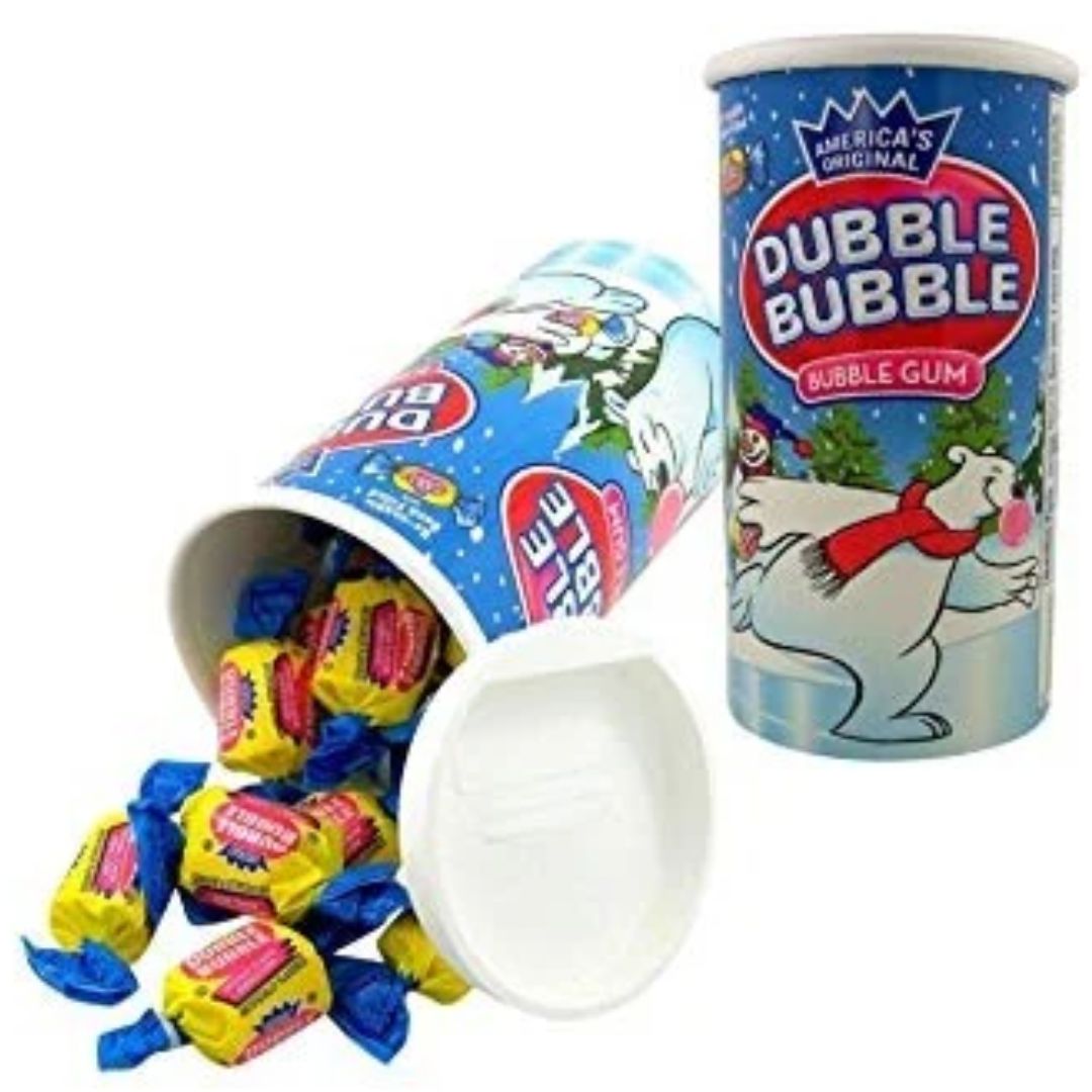 Dubble Bubble Gum in Reusable Bank Canada | RetroFestive.ca
