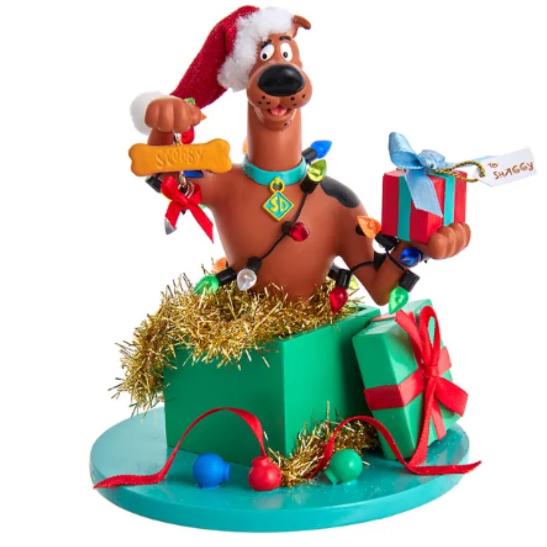 5" Scooby-Doo In Present Fabriché Table Top Figure - RetroFestive.ca