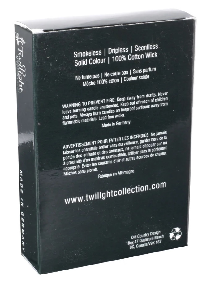 Twilight 4" Mini Candles - 12 Pack - White - RetroFestive.ca