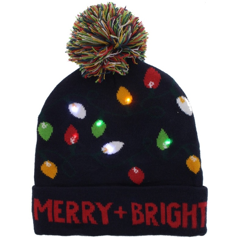 Merry and Bright Light-Up Toque by Gertex - RetroFestive.ca