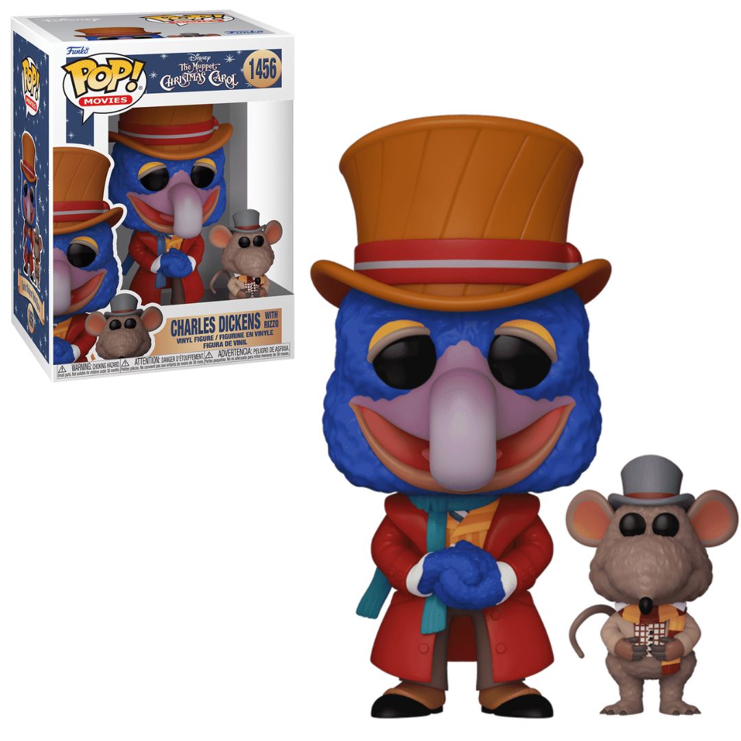 Pop! Movies: The Muppets Christmas Carol - Gonzo as Dickens with Rizzo ...