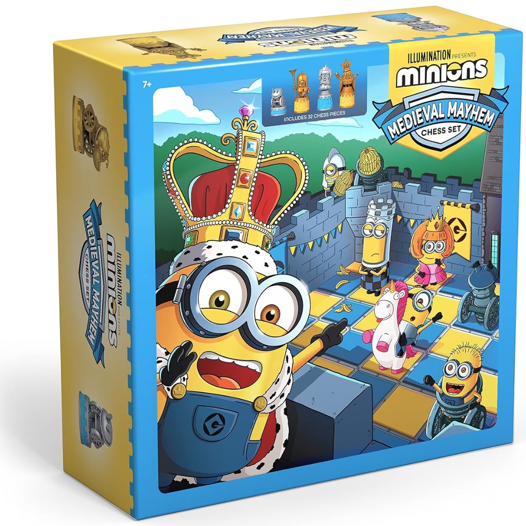 Minions Medieval Mayhem Chess Set - RetroFestive.ca