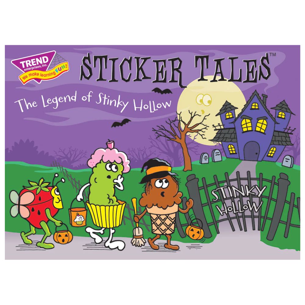 Sticker Tales: The Legend of Stinky Hollow - Halloween Sticker Album ...