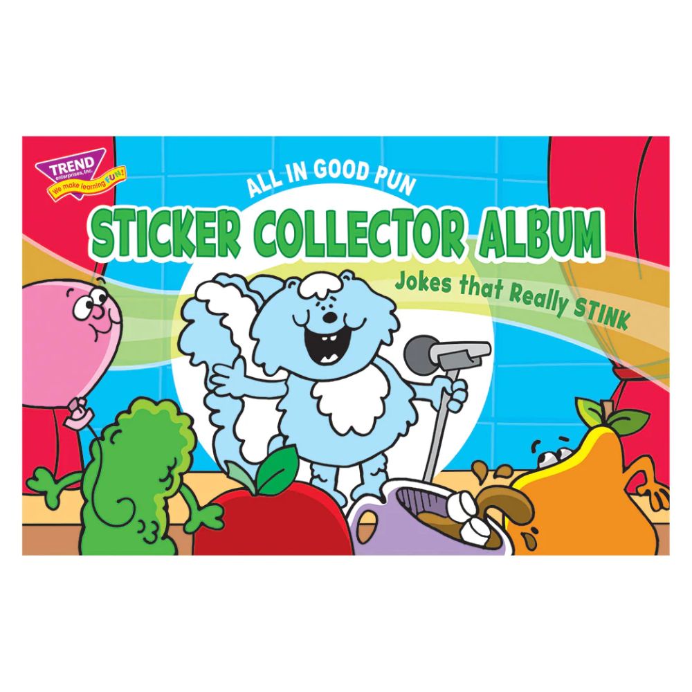 All in Good Pun: Jokes that Really STINK Sticker Collector Album ...