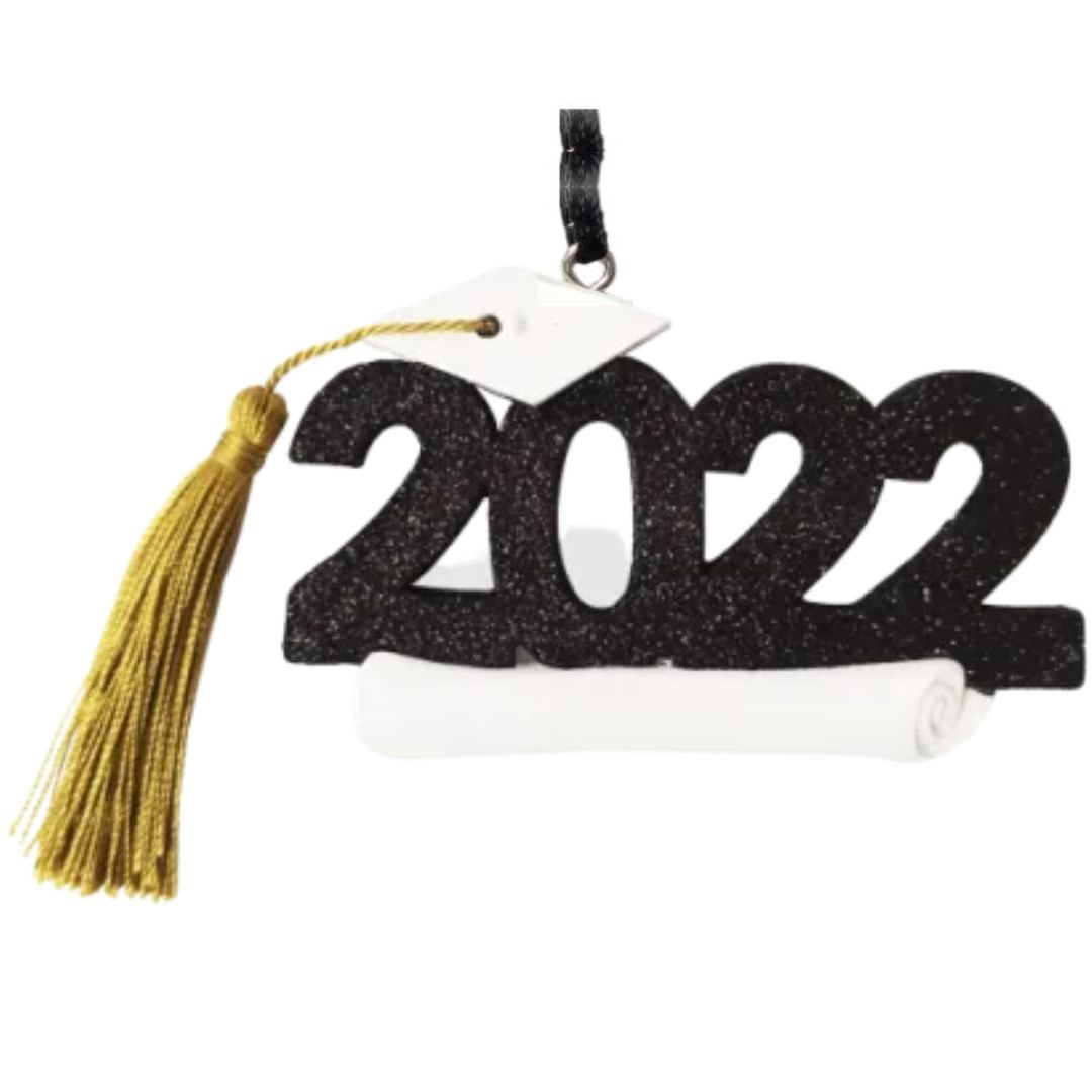 Graduation 2022 Personalized Ornament Canada | RetroFestive.ca
