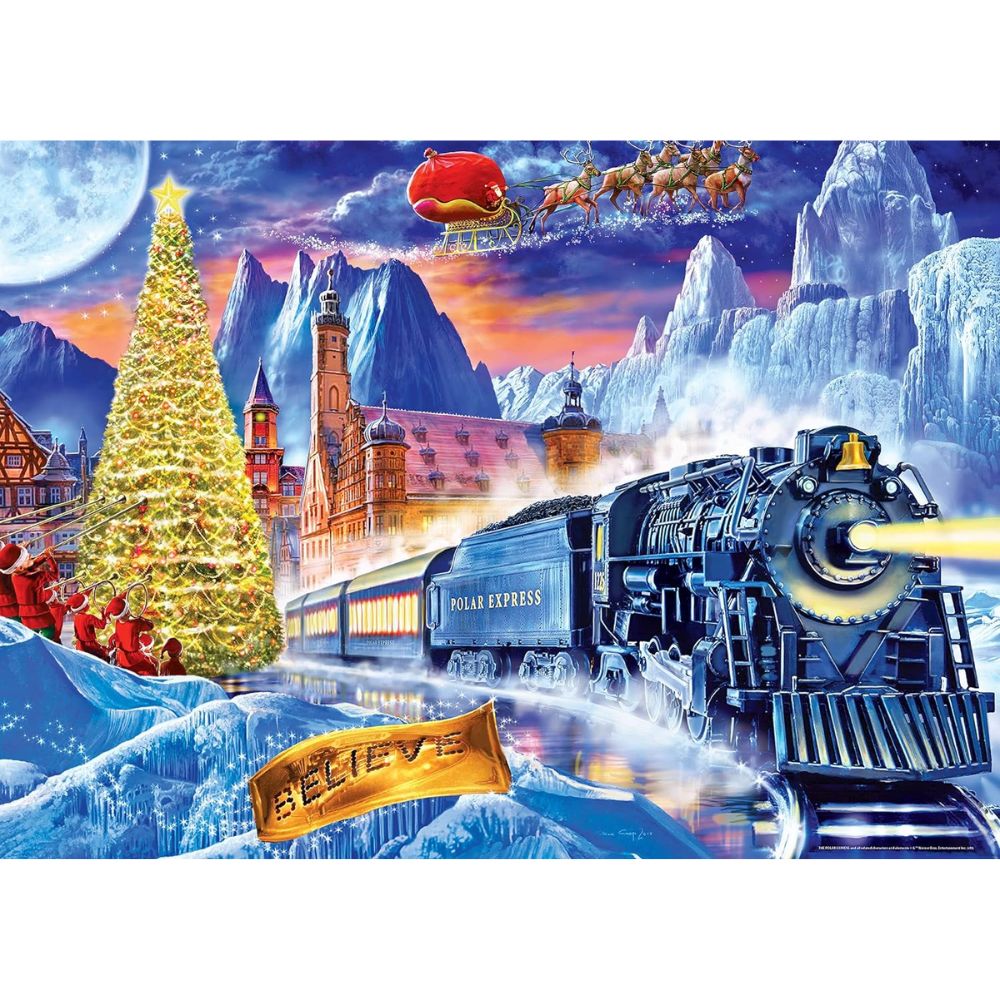 Polar Express Holiday 1000 Piece Puzzle - RetroFestive.ca