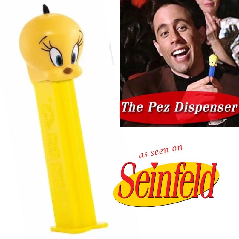 Tweety Bird Seinfeld PEZ Dispenser Canada | RetroFestive.ca