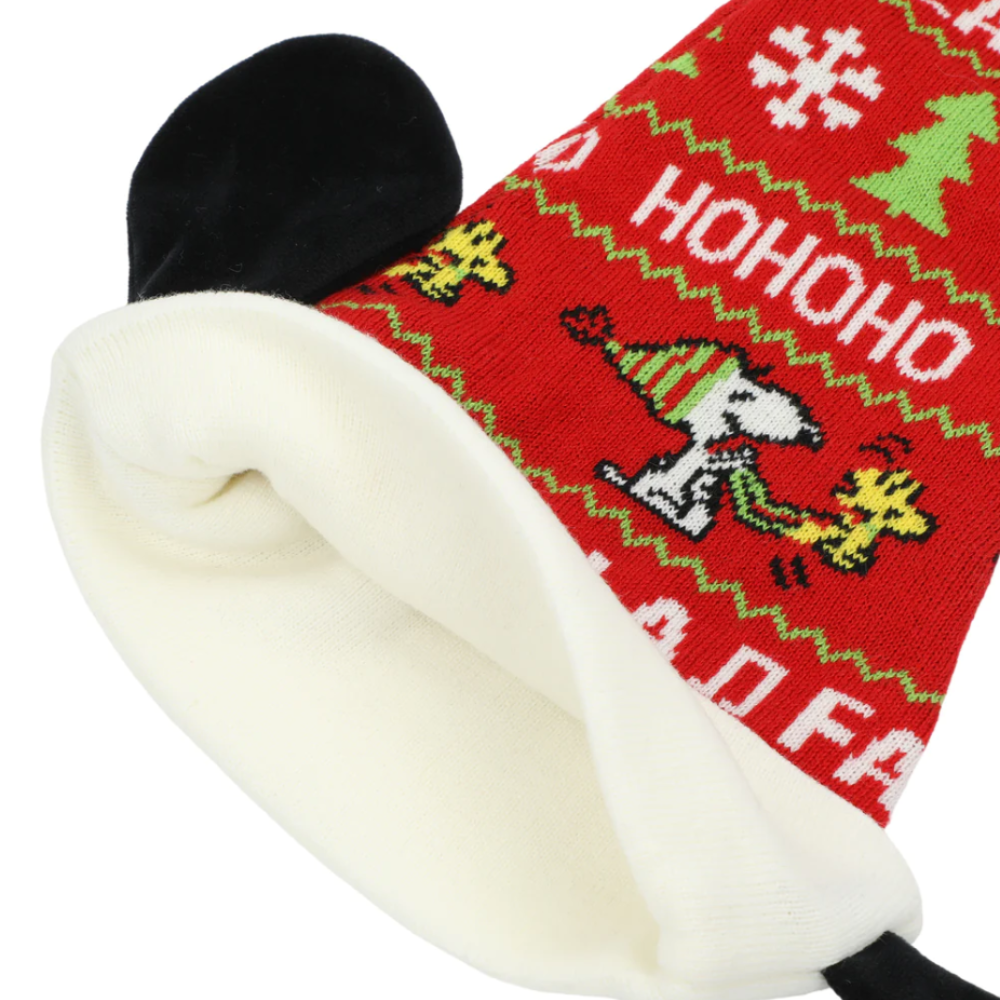 Peanuts Snoopy Santa Hat with Ears Canada | RetroFestive.ca