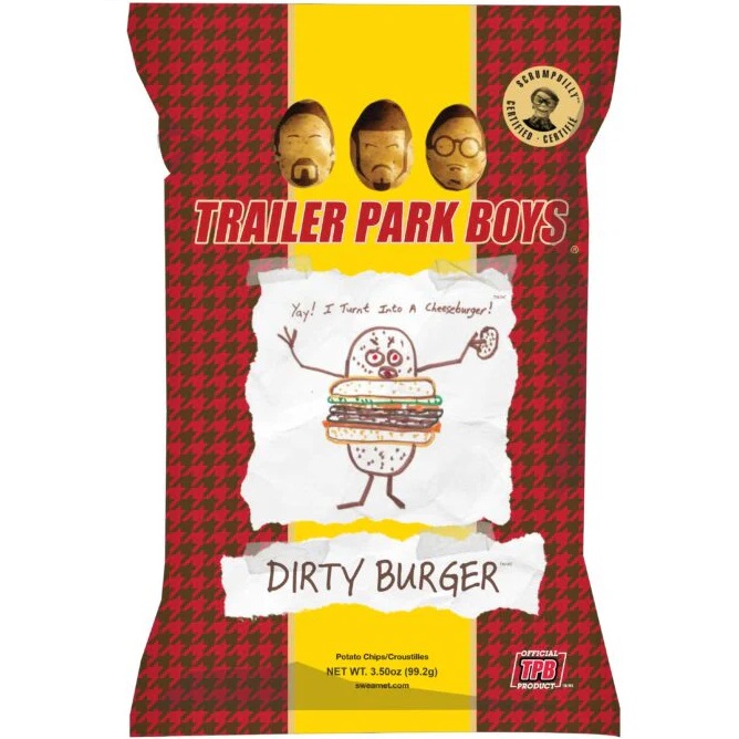 Trailer Park Boys Dirty Burger Potato Chips - RetroFestive.ca