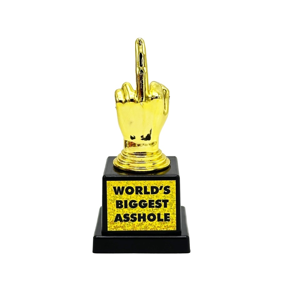 Worlds Biggest Asshole Trophy Retrofestive Ca