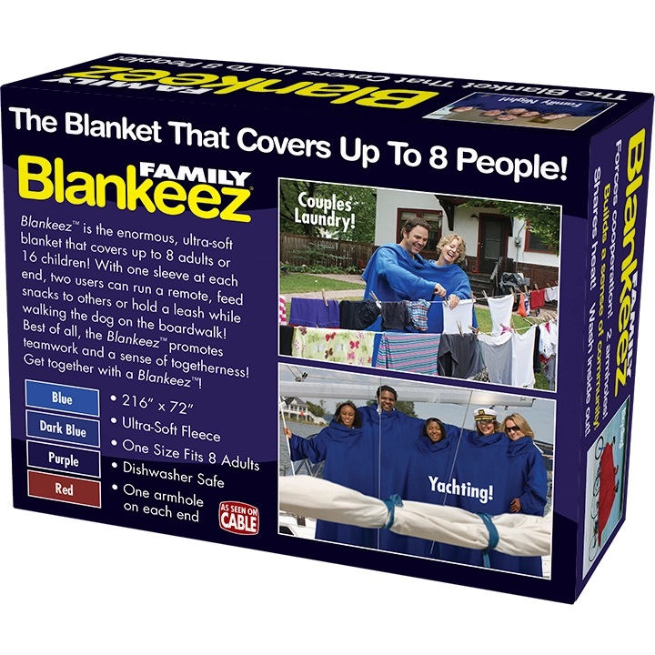 Family Blankeez Large Prank Gift Box - RetroFestive.ca