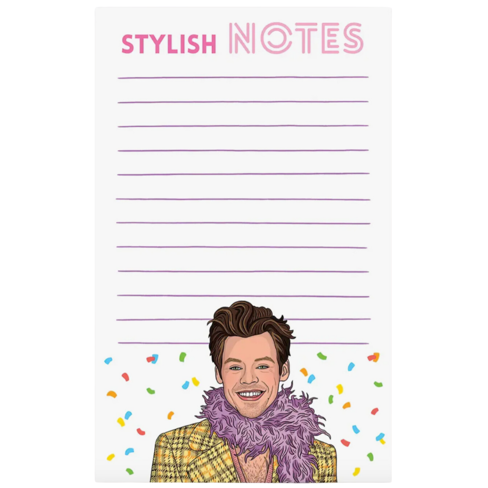 harry styles notepad